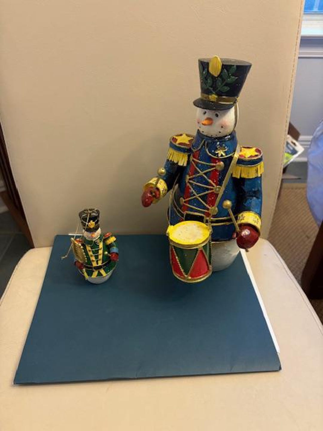 Vintage Snowmen-christmas Marching Resin Band-used in Great Condition ...