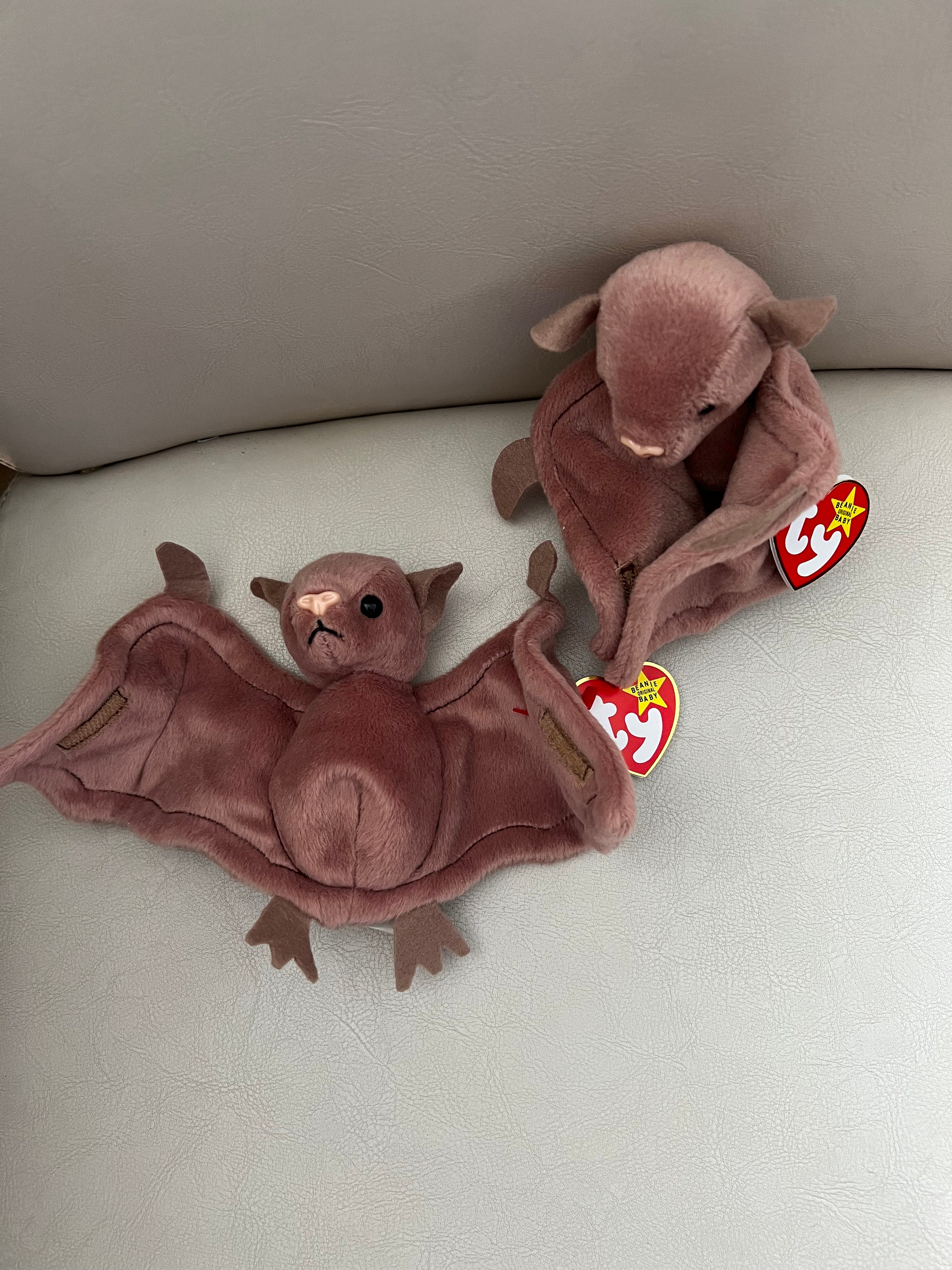 TY Beanie Baby-batty and Radar-rare-new/mint Condition With Tags-birth ...