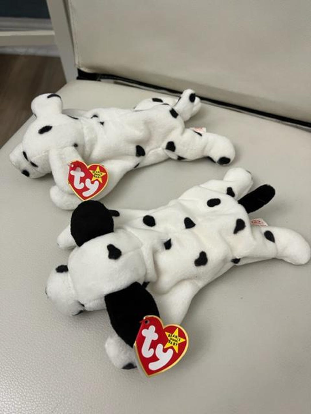 Vintage New Ty Dotty and Sparky Beanie & Teenie Babies-tags in Pristine ...