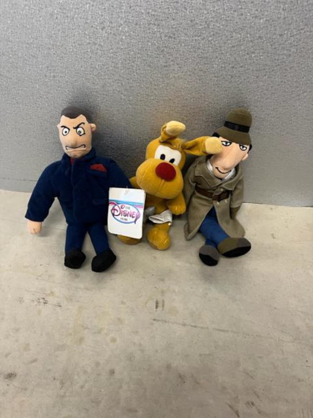 Vintage Inspector Gadget Mini Bean Bag Plush- RARE Inspector Gadget ...