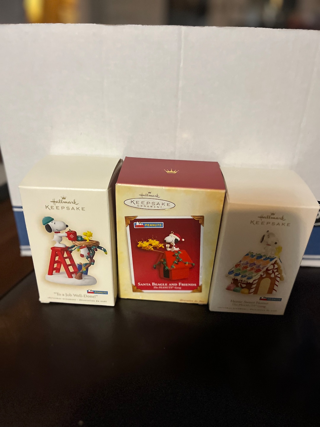 Vintage Peanuts-snoopy Hallmark Keepsake Ornaments-2005-2008/in ...