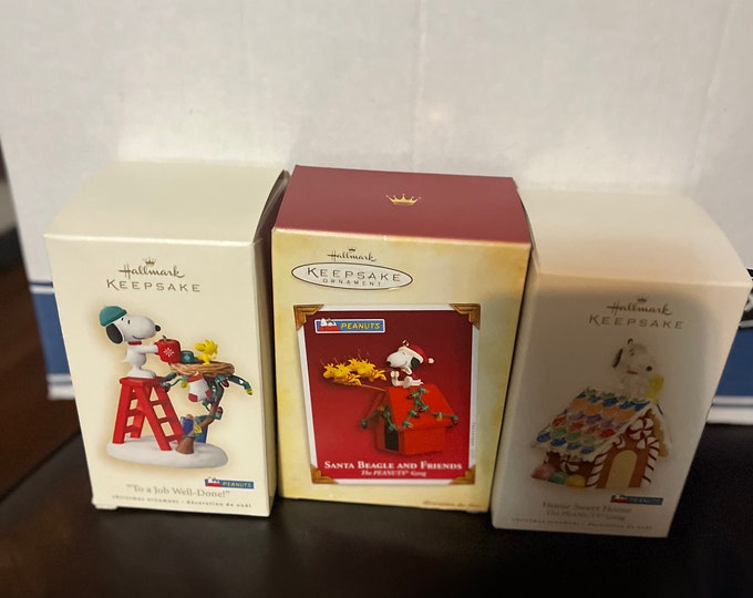 Hallmark Peanuts Gallery Lot of 5 Jointed Porcelain Figurines ...