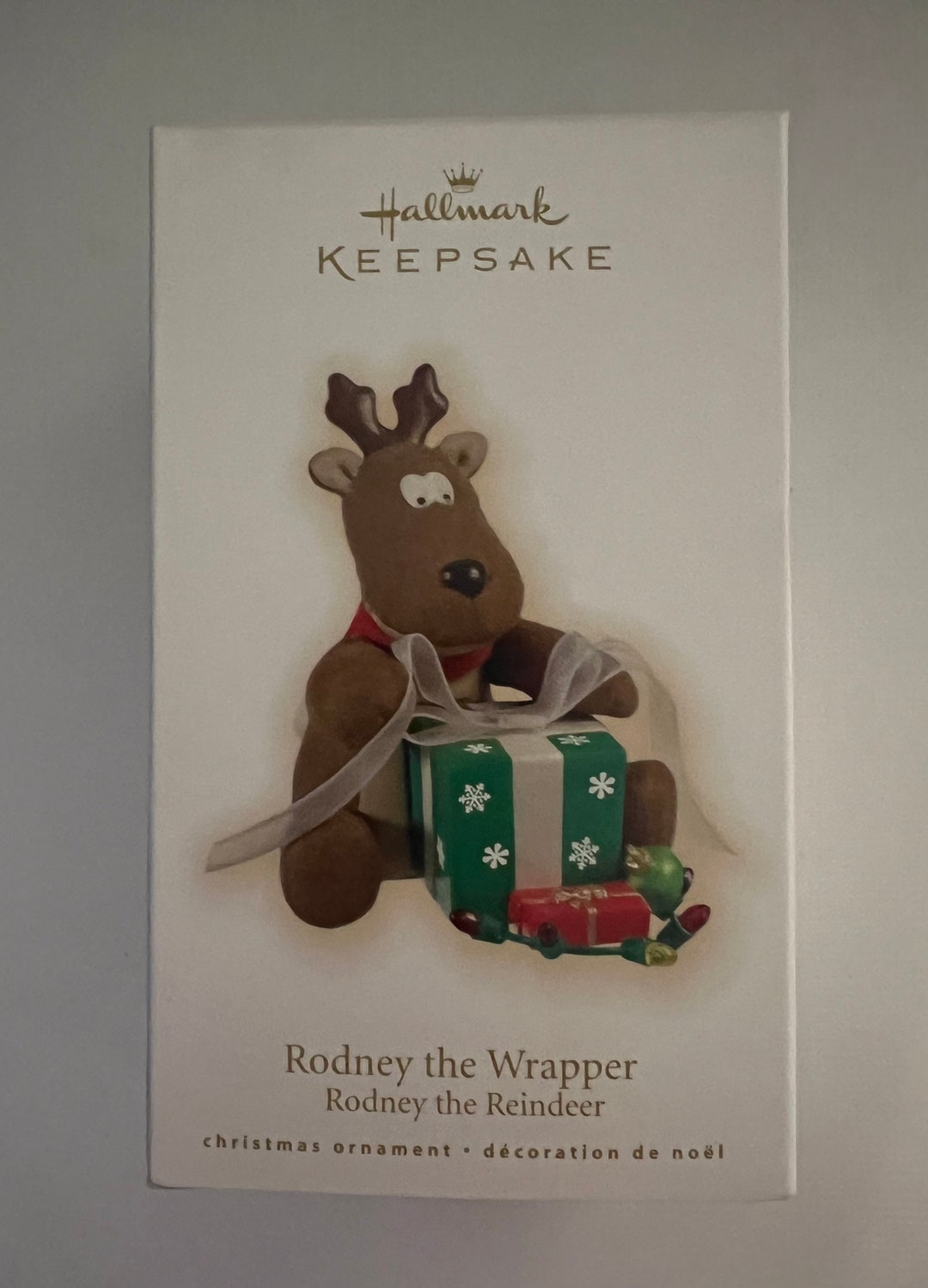2009-rodney the Wrapper-rodney the Reindeer-hallmark Keepsake Ornament ...