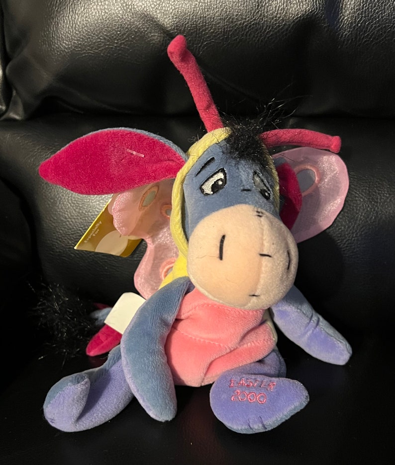 Walt Disney's Eeyore's-butterfly/easter Eeyore Cupid - Etsy