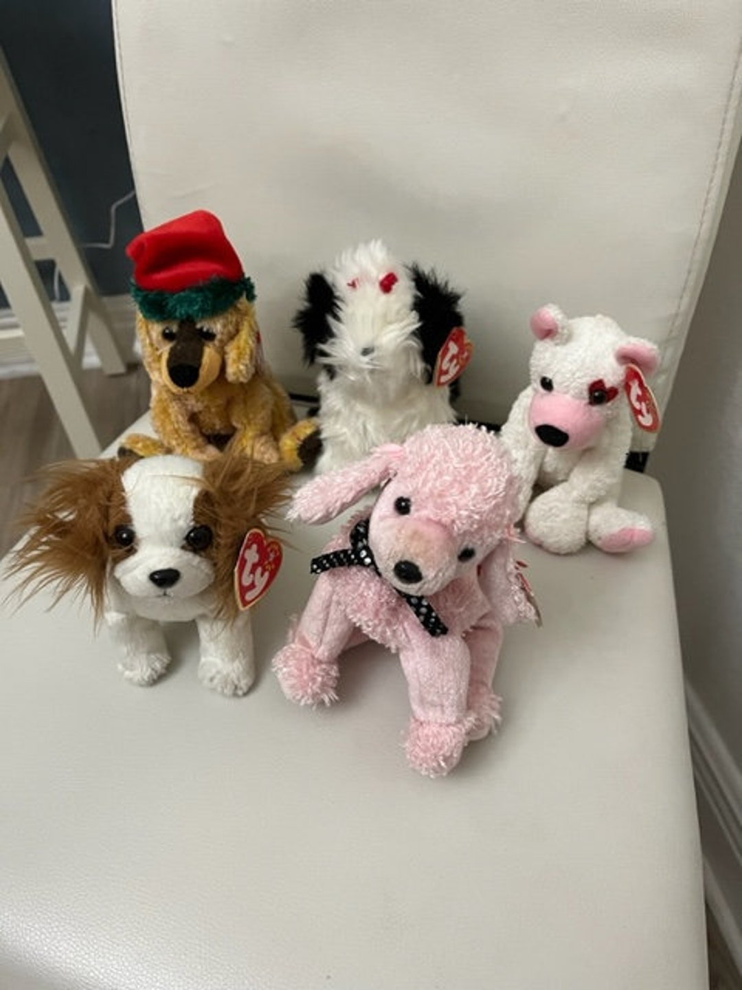 Rare Vintage Ty Beanie Baby Dogs- Comes From a Smoke Free Home & Stored ...