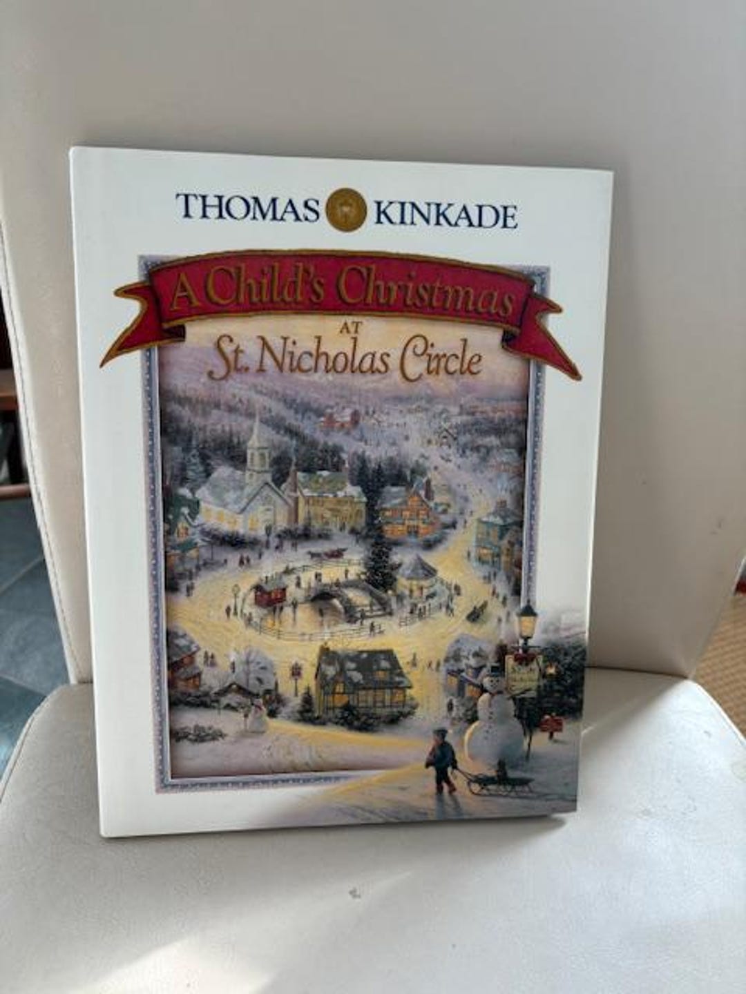 Vintage New Thomas Kinkade-a Child's Christmas at St Nicholas Circle-in ...