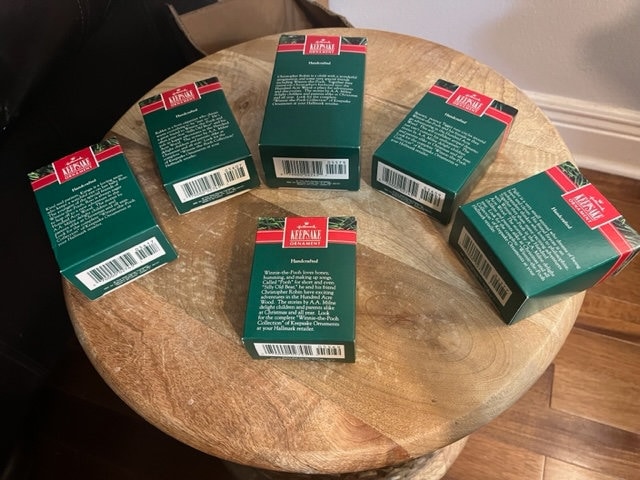 Vintage Winnie the Pooh Collection- Christopher Robin, Kanga, Roe ...