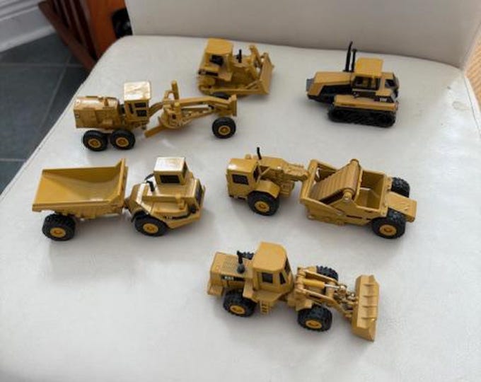 Vintage ERTL Caterpiller Road Construction Trucks- in Pristine ...