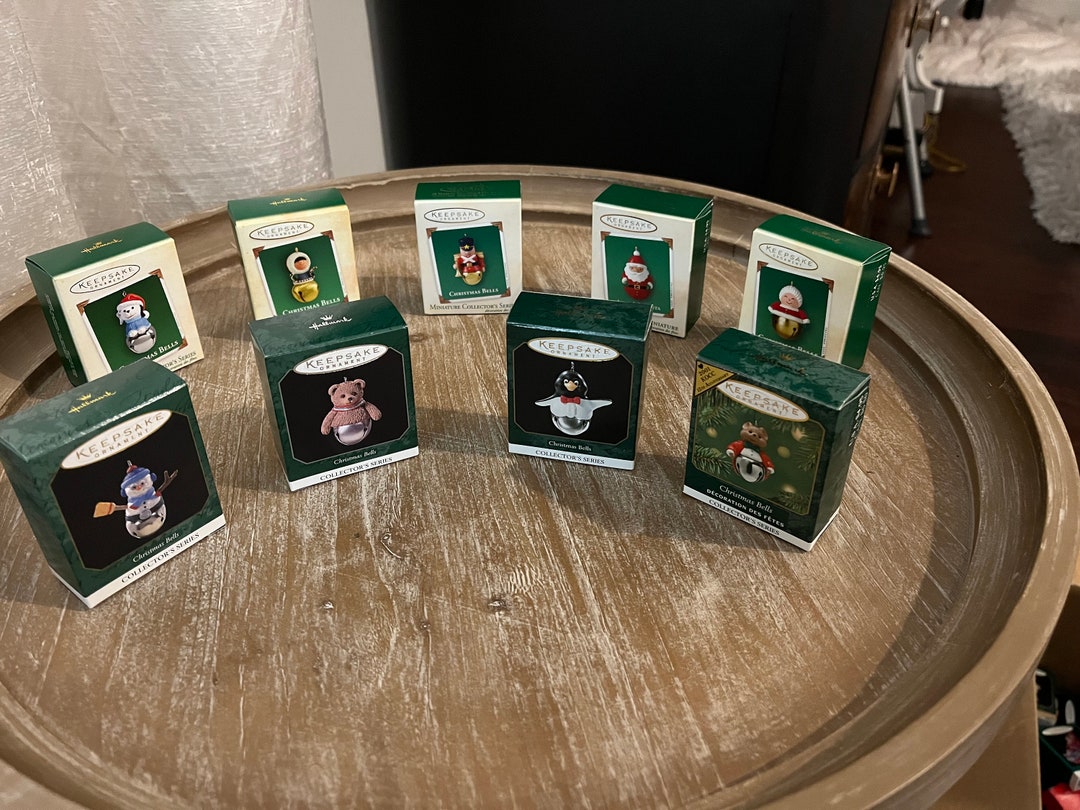 Christmas Bells Series-hallmark Keepsake Miniature Ornaments- 1997-2005 ...
