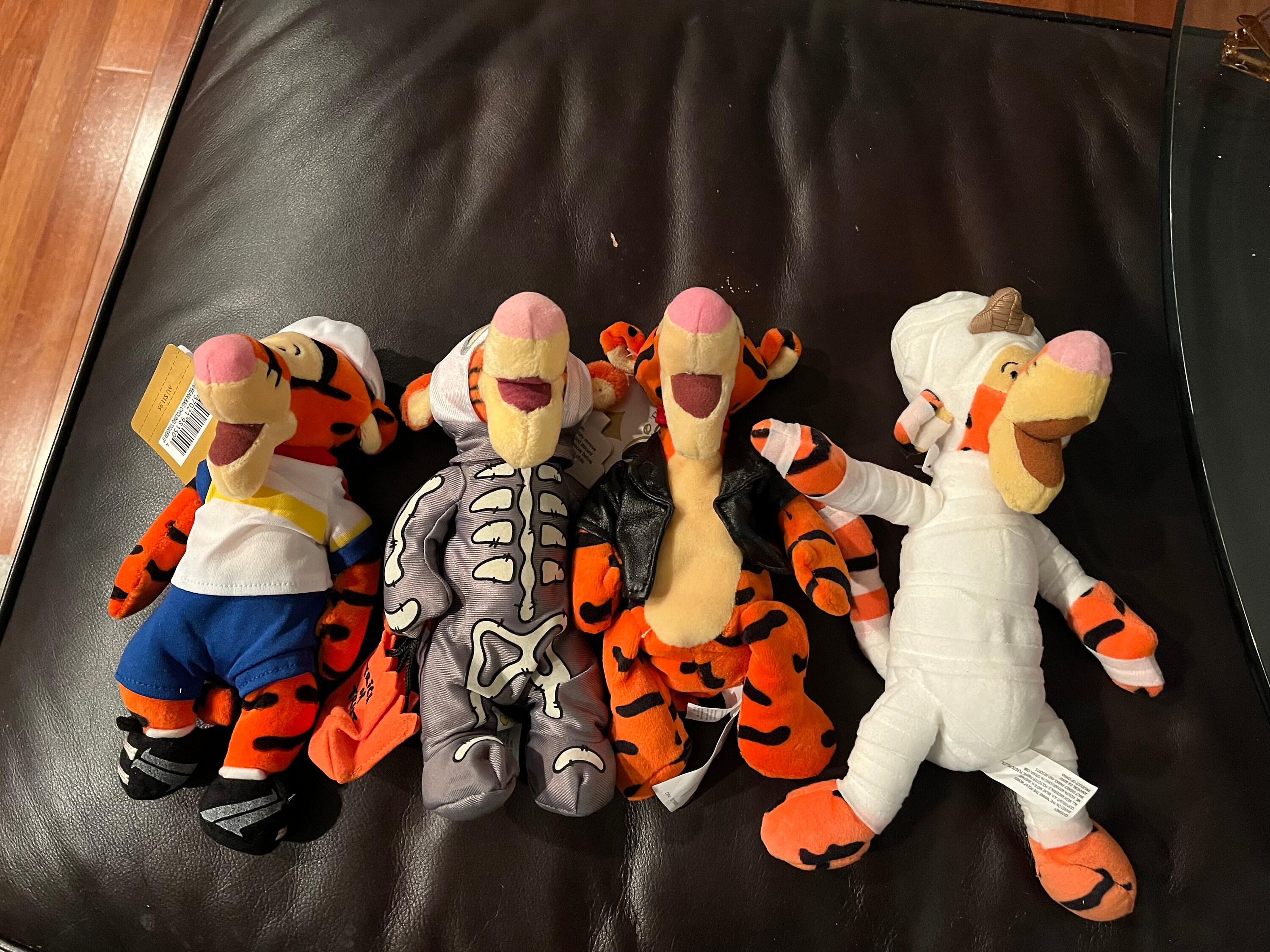 Vintage Tigger Disney Bean Bag Plushies-new With Tags-cycling Tigger ...
