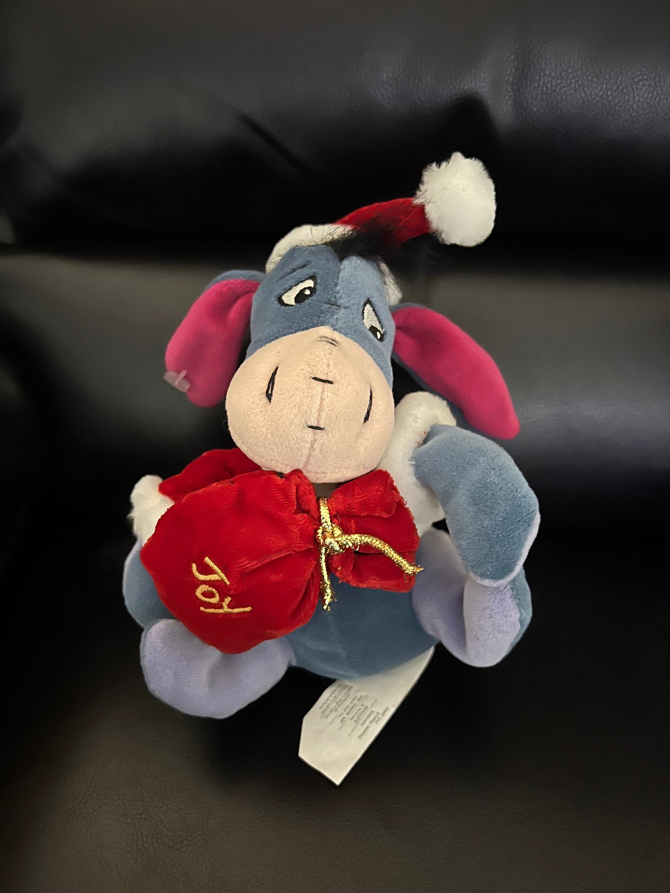 Vintage Eeyore's-santa Eeyore, Reindeer Eeyore and Sugar Plum Fairy ...
