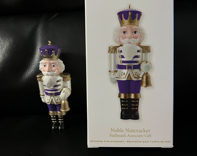 Noble Nutcracker-purple-hallmark Keepsake Special Edition Ornament-2012 ...