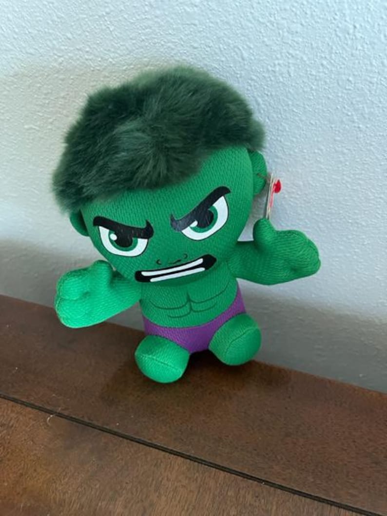 Ty Hulk Beanie Bag Plush- New With Tags in Pristine Condition Comes ...