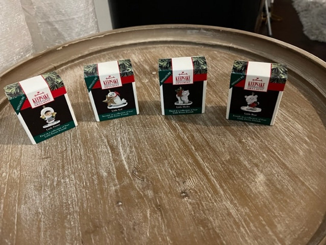 Little Frosty Friends Collection- Hallmark Keepsake Ornaments- 1990- in ...