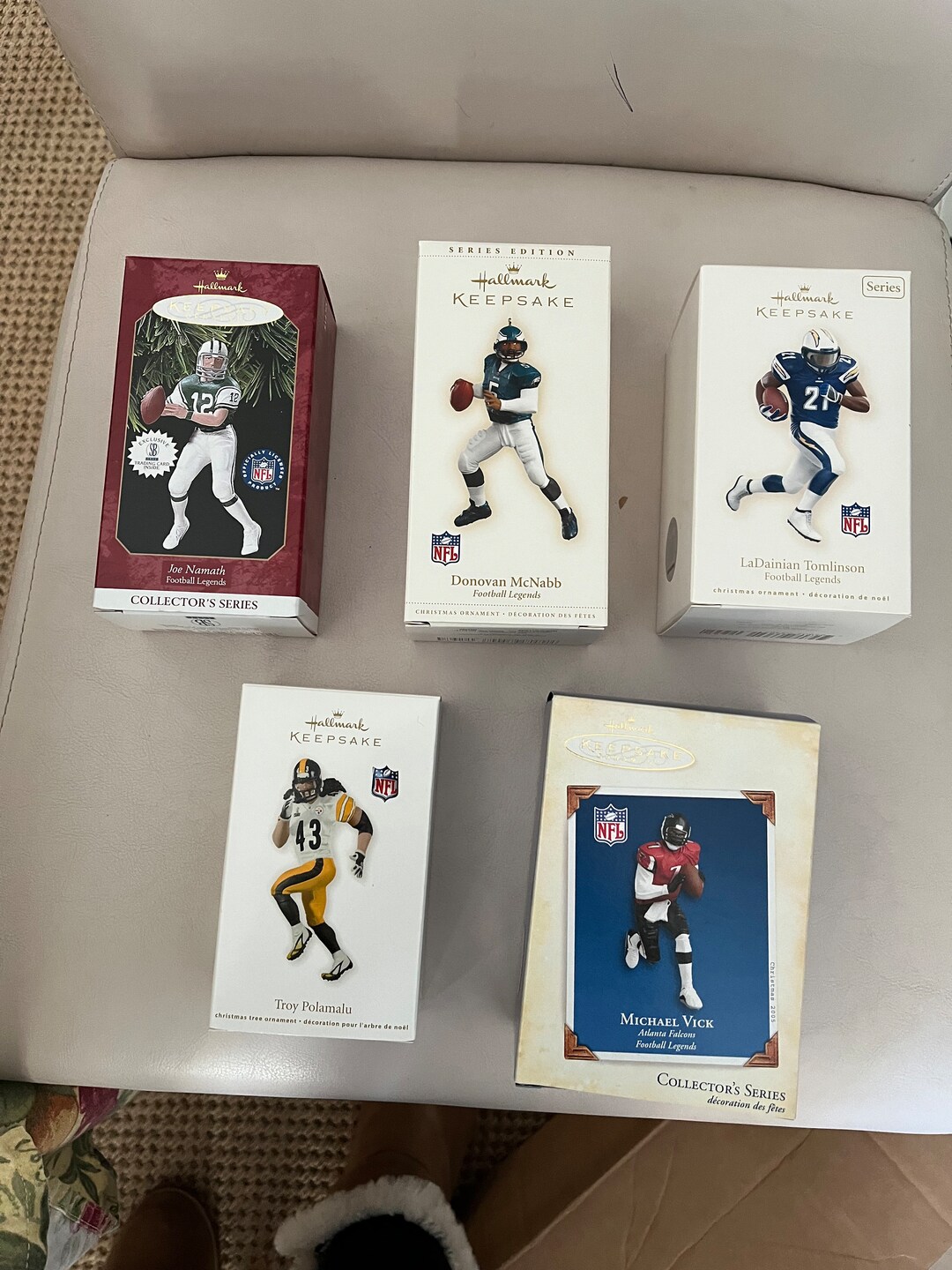 Vintage Football Players- 1997-2008/new in Original Boxes in Pristine ...