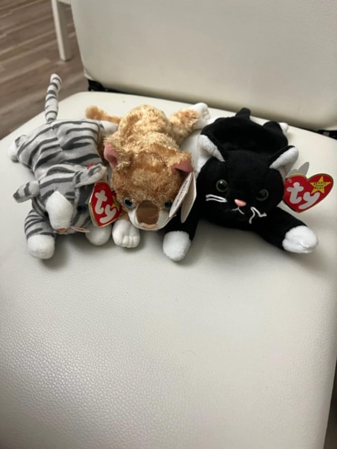 Vintage Ty Cats-beanie Babies-new With Tags in Pristine-comes From a ...