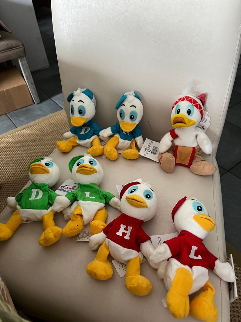 Vintage Disney Huey, Dewey, Louie, New in Pristine Condition With Tags ...