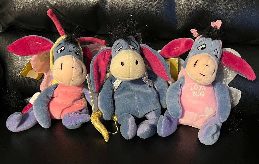 Walt Disney's Eeyore's-butterfly/easter Eeyore, Cupid Eeyore and Love ...