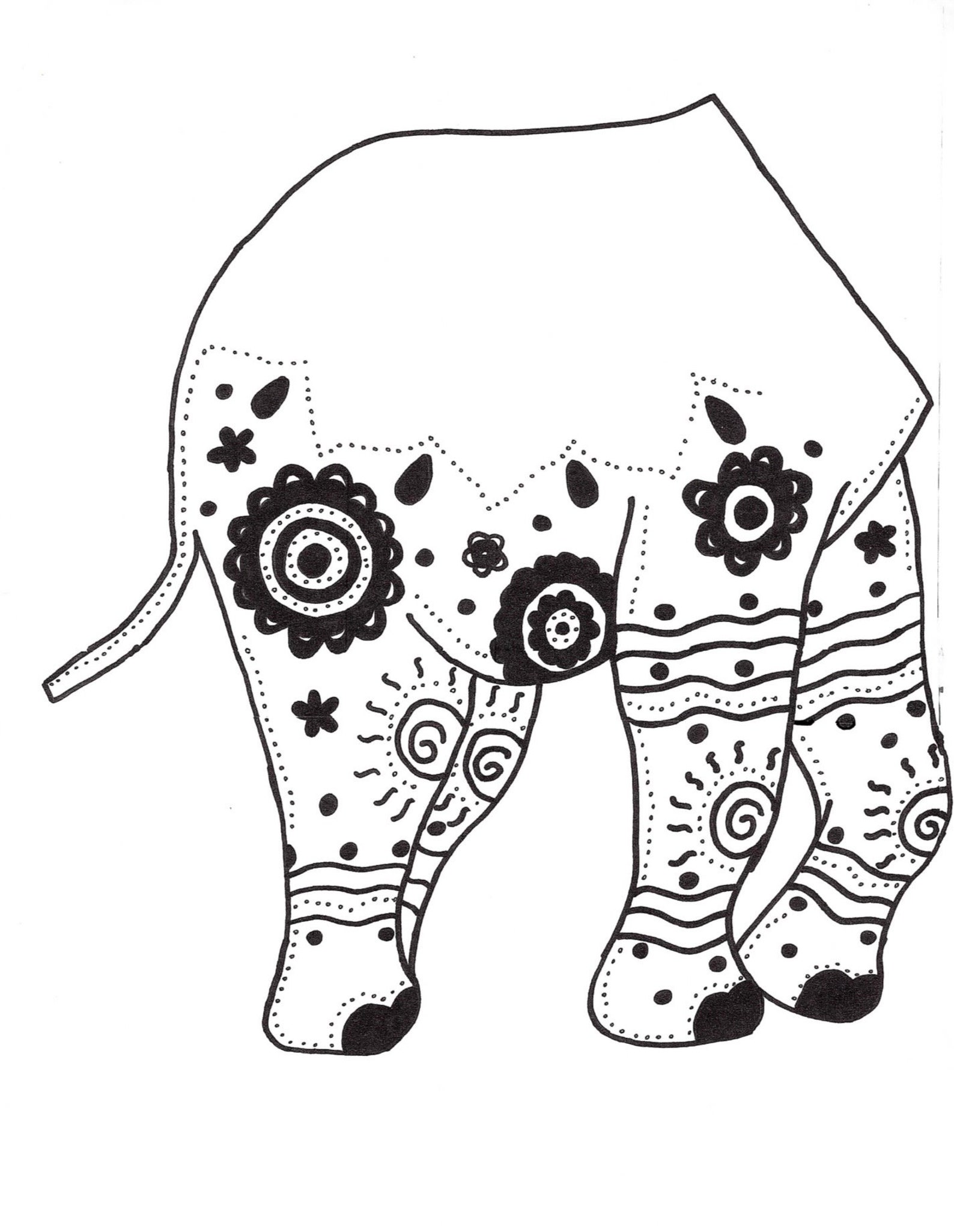 Line of Indian Elephants Job Chart Classroom Decor Digital Download - Etsy