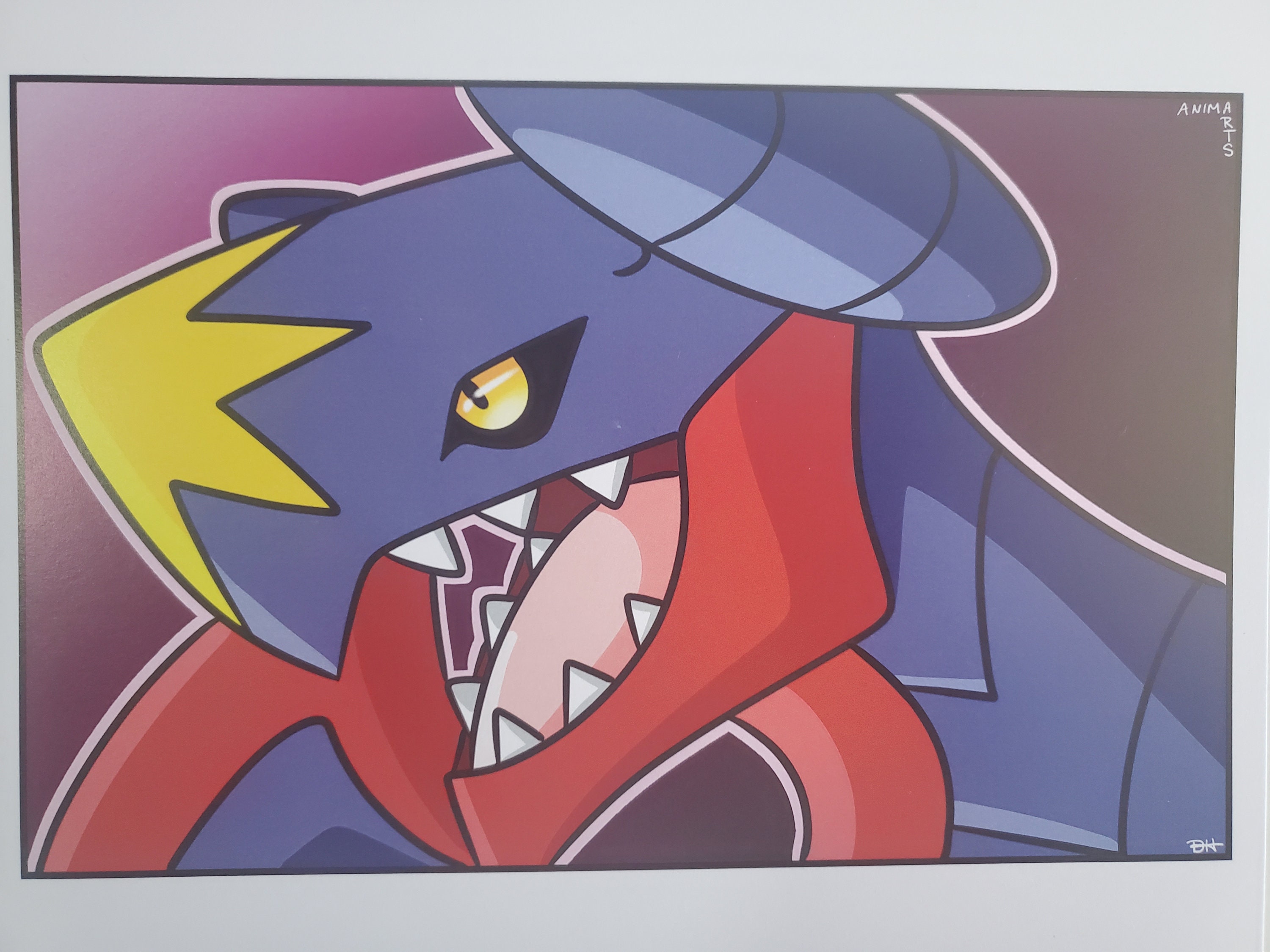 Garchomp Art Print - Etsy