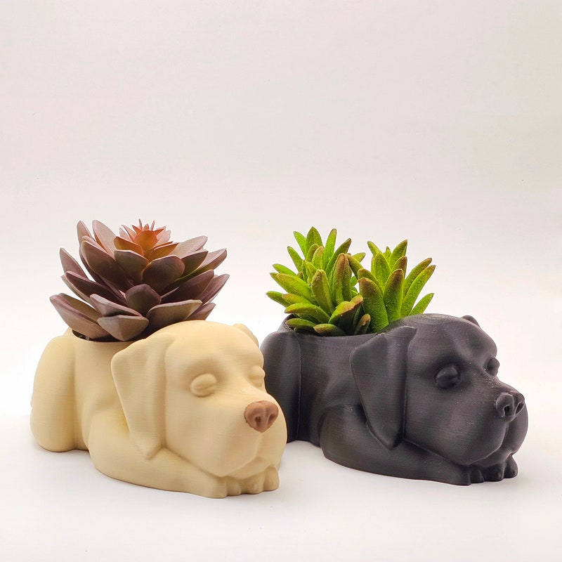 Dog Planter - Etsy