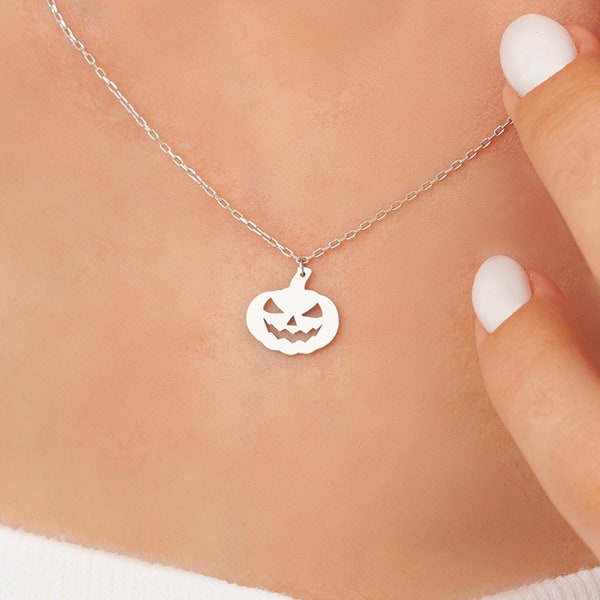 Pumpkin Necklace - Etsy