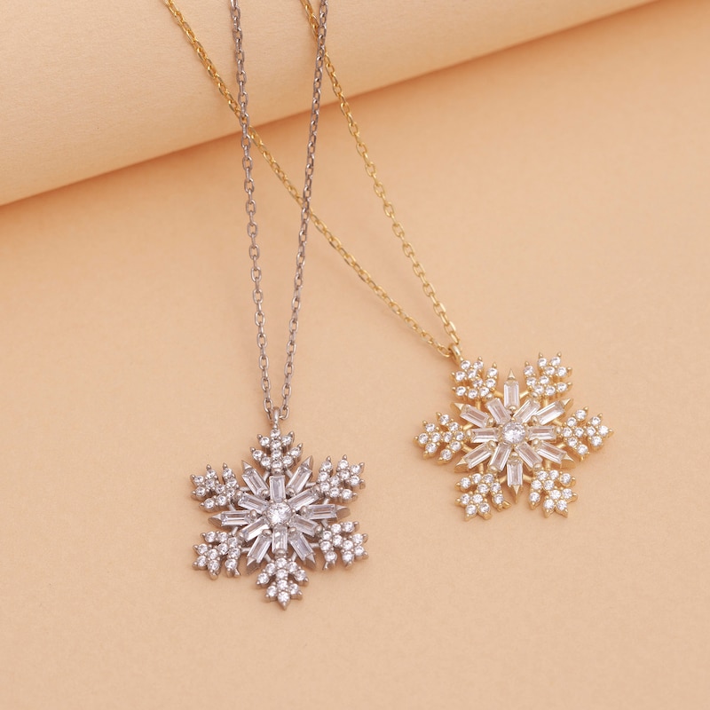 Snowflake Pendants - Etsy