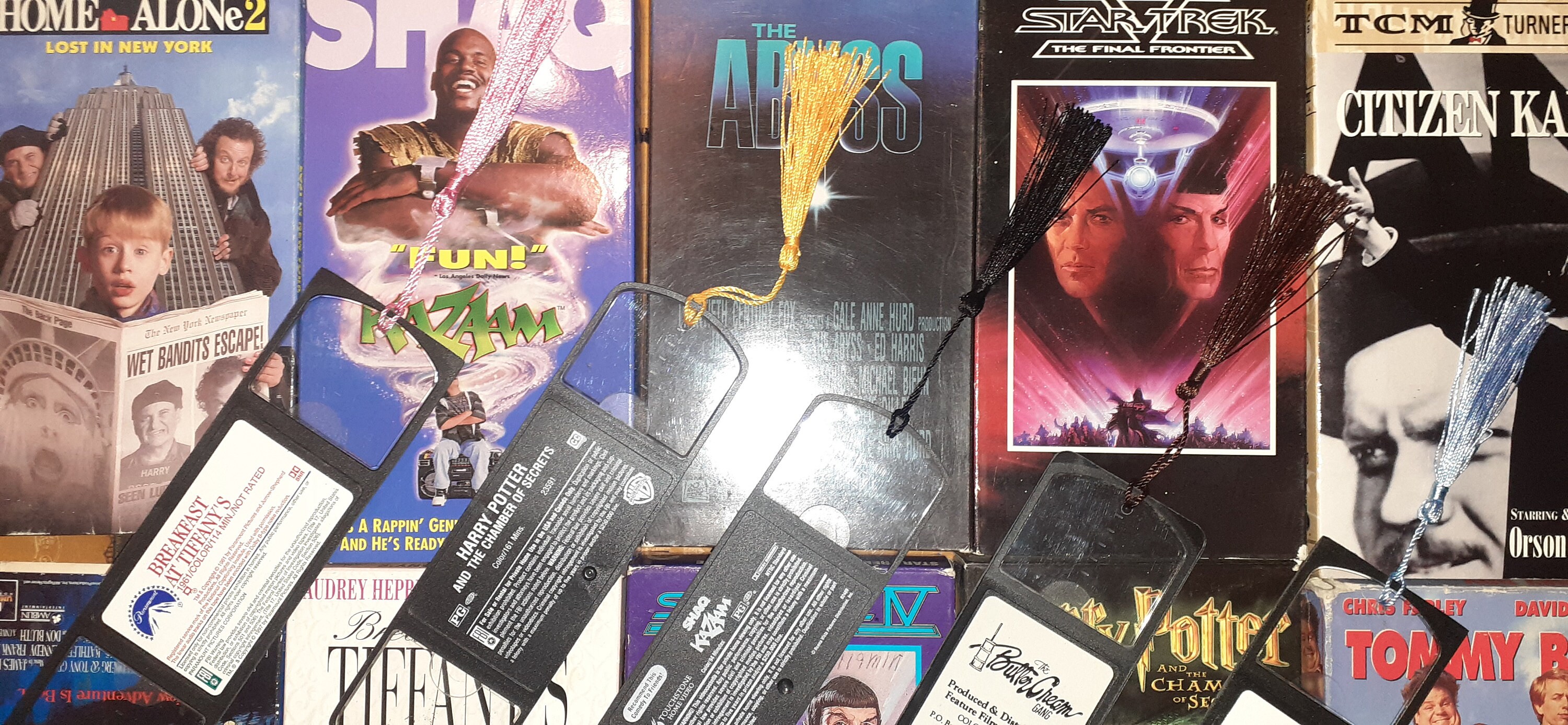 VHS Bookmarks Made From Actual Vhs's - Etsy