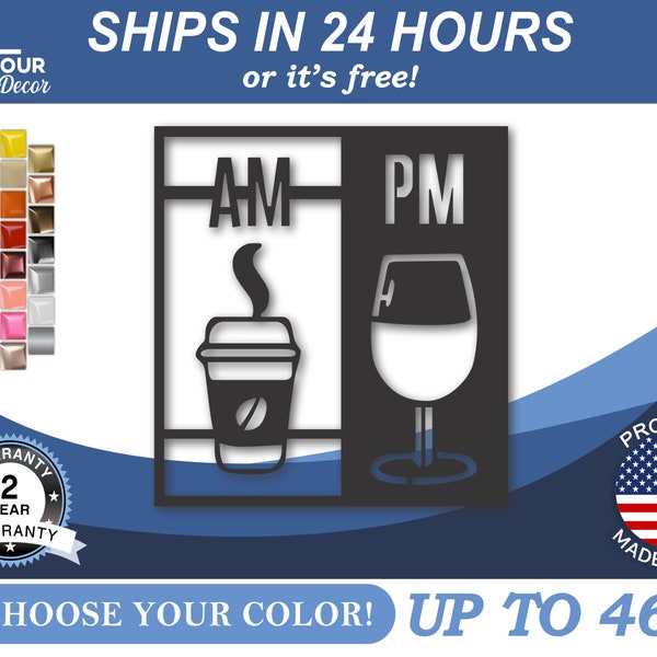 Am Pm Sign - Etsy