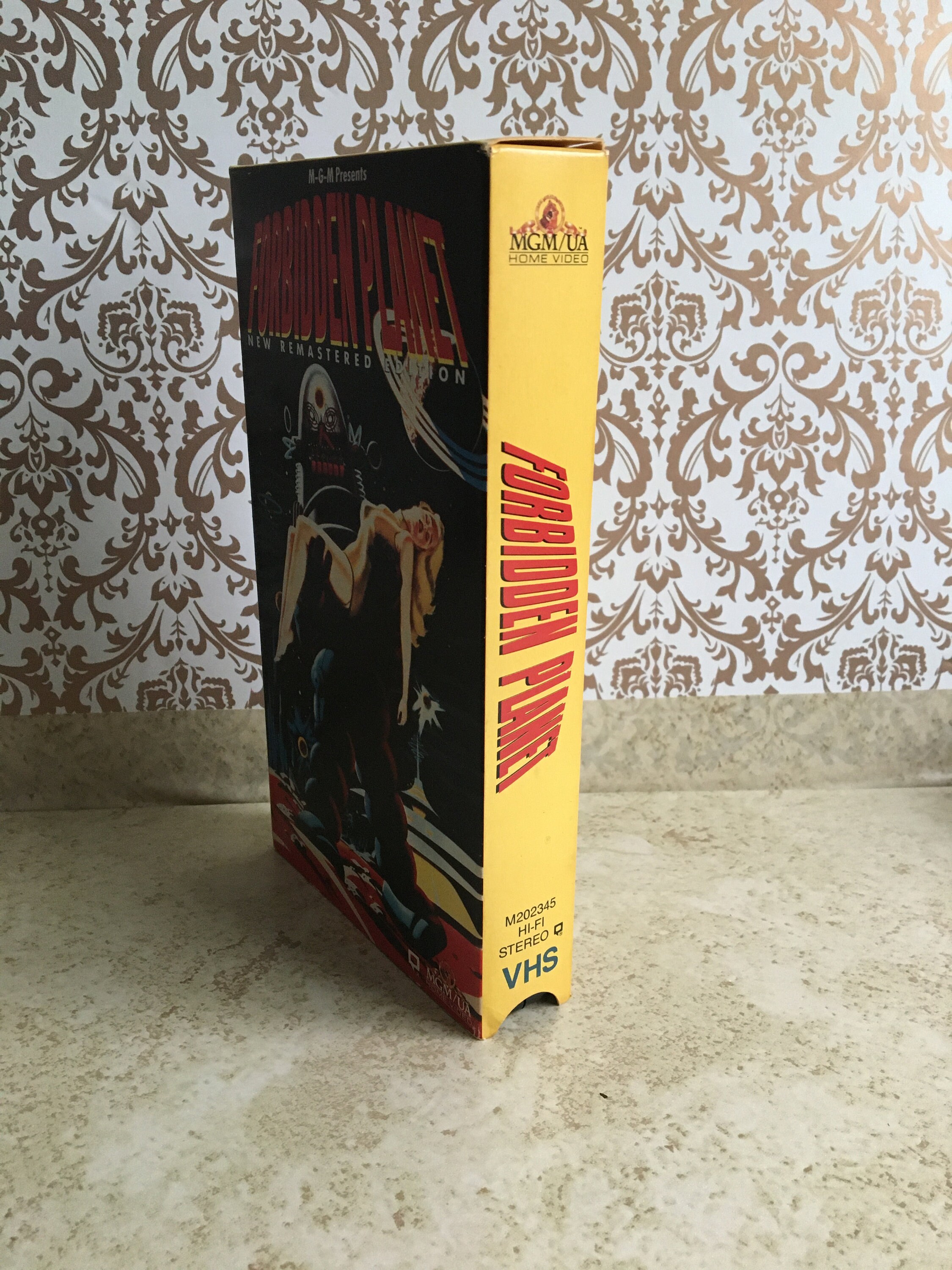 Forbidden Planet "new Remastered Edition" VHS, MGM Leslie Nielsen - Etsy