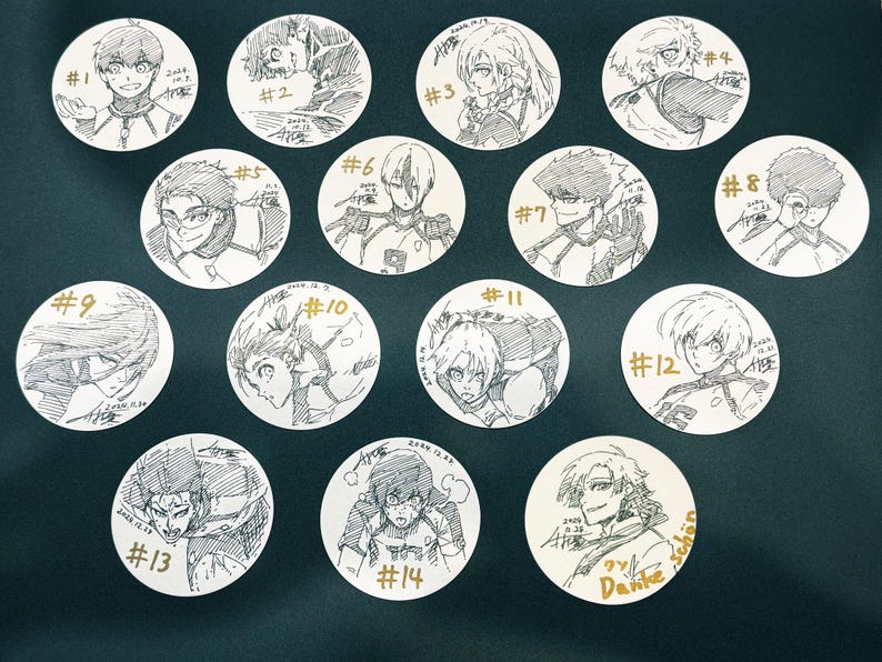 Nagi Blue Lock Art Manga, Anime, Gift Stickers - Etsy