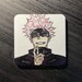 Gojo Satoru Wooden Coaster Art With Perler Beads - Etsy