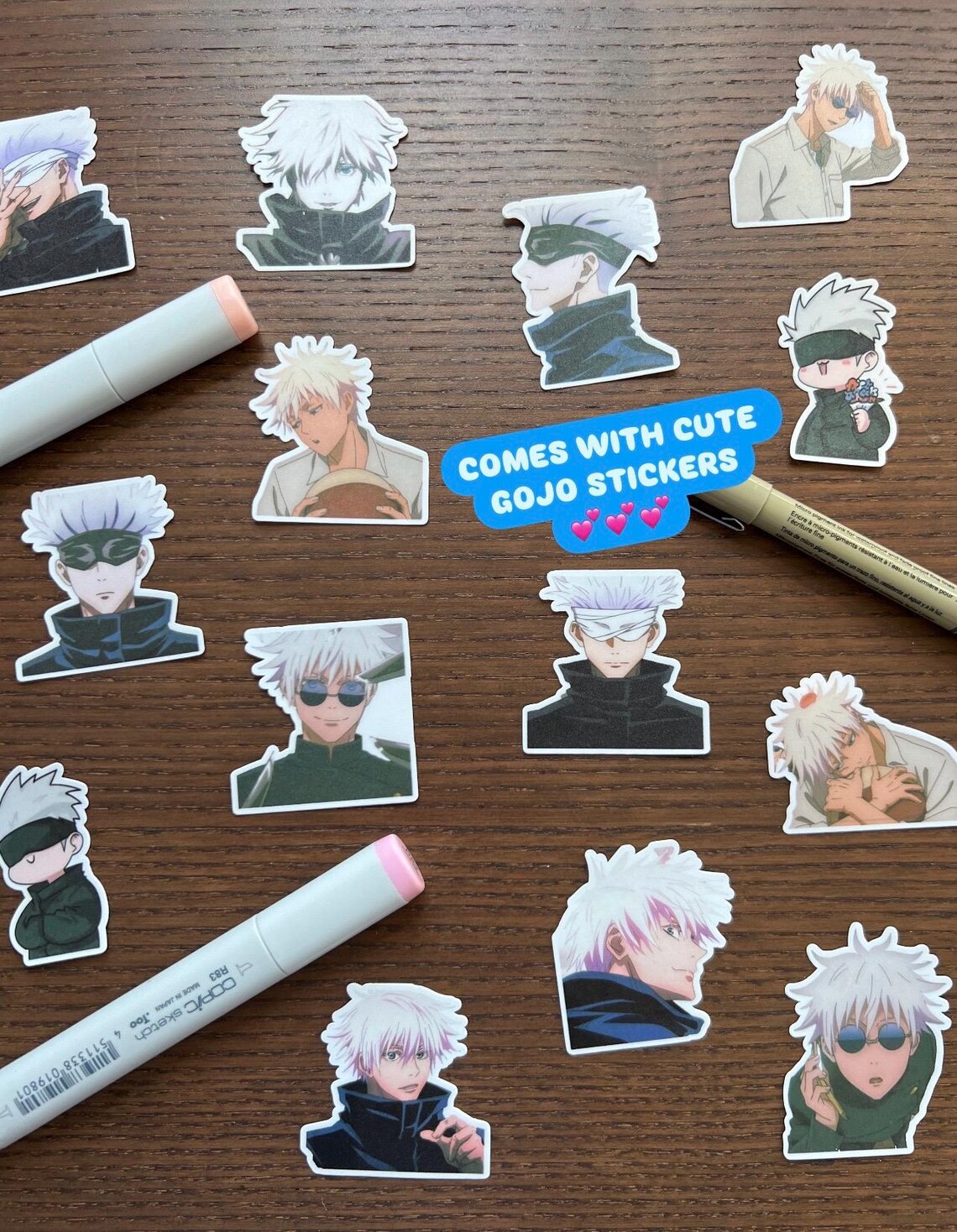 Gojo Satoru Wooden Coaster Art With Perler Beads - Etsy