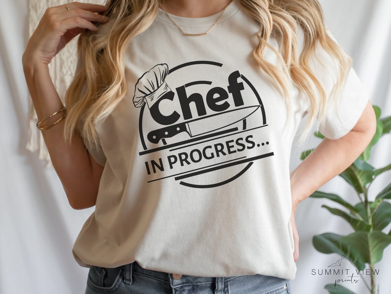 Chef in Progress SVG PNG Modern Svg Design SVG Files for Cricut ...