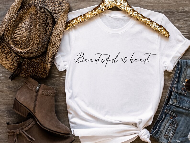 Beautiful Heart SVG PNG Modern Svg Design SVG Files for Cricut Digital ...