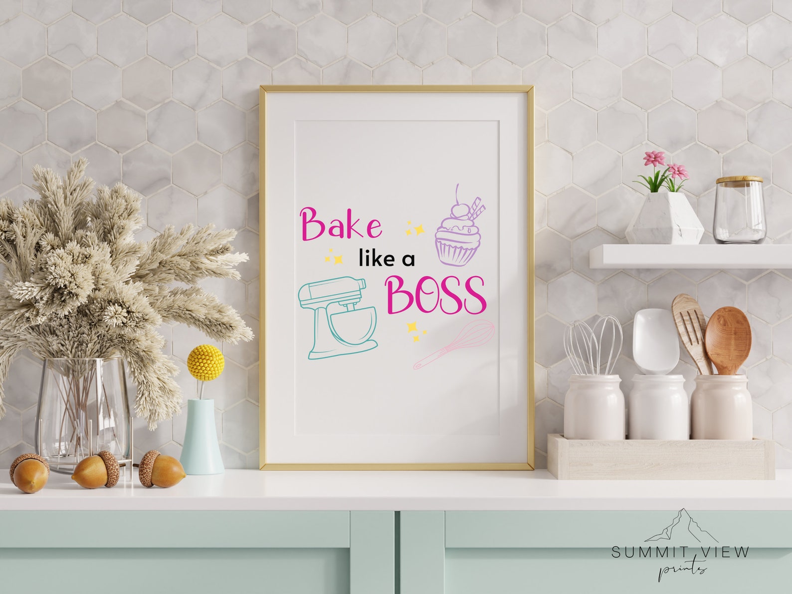 Bake Like a Boss SVG, Cupcake, Mixer, Wisk Design (digital Download) - Etsy