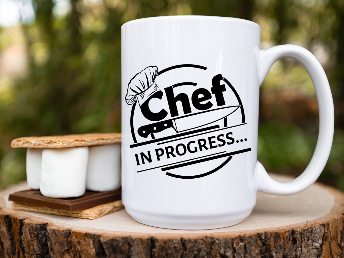 Chef in Progress SVG PNG Modern Svg Design SVG Files for Cricut ...