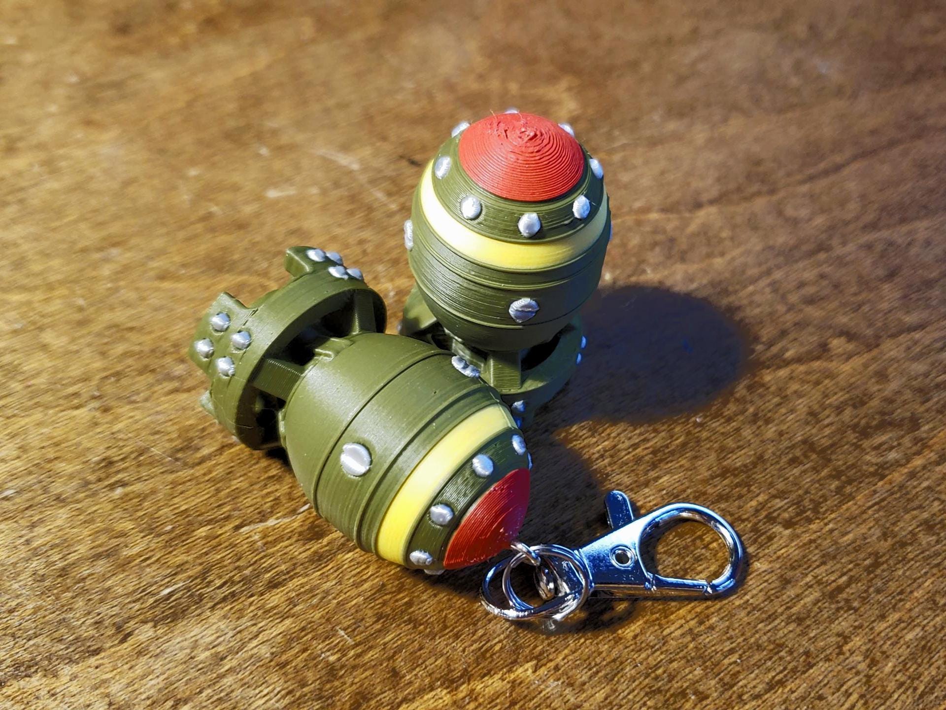 Fallout Unofficial Mini Nuke/ Key Chain - Etsy