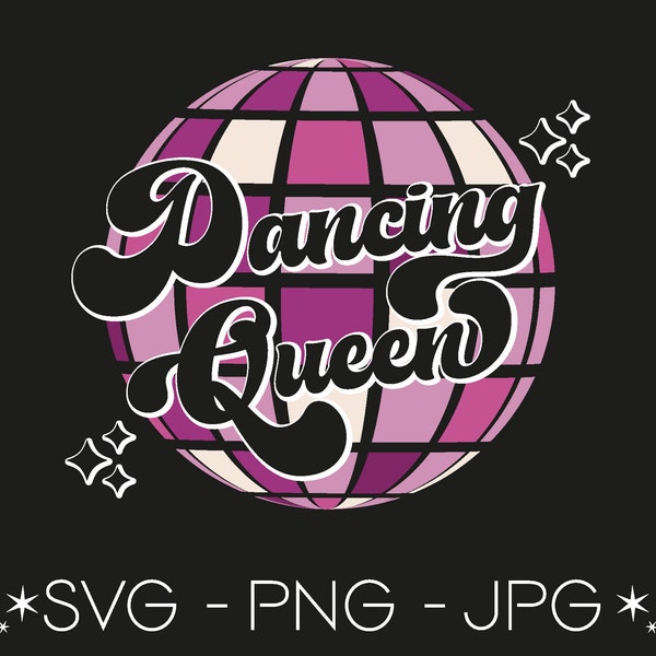 Dancing Queen Svg - Etsy