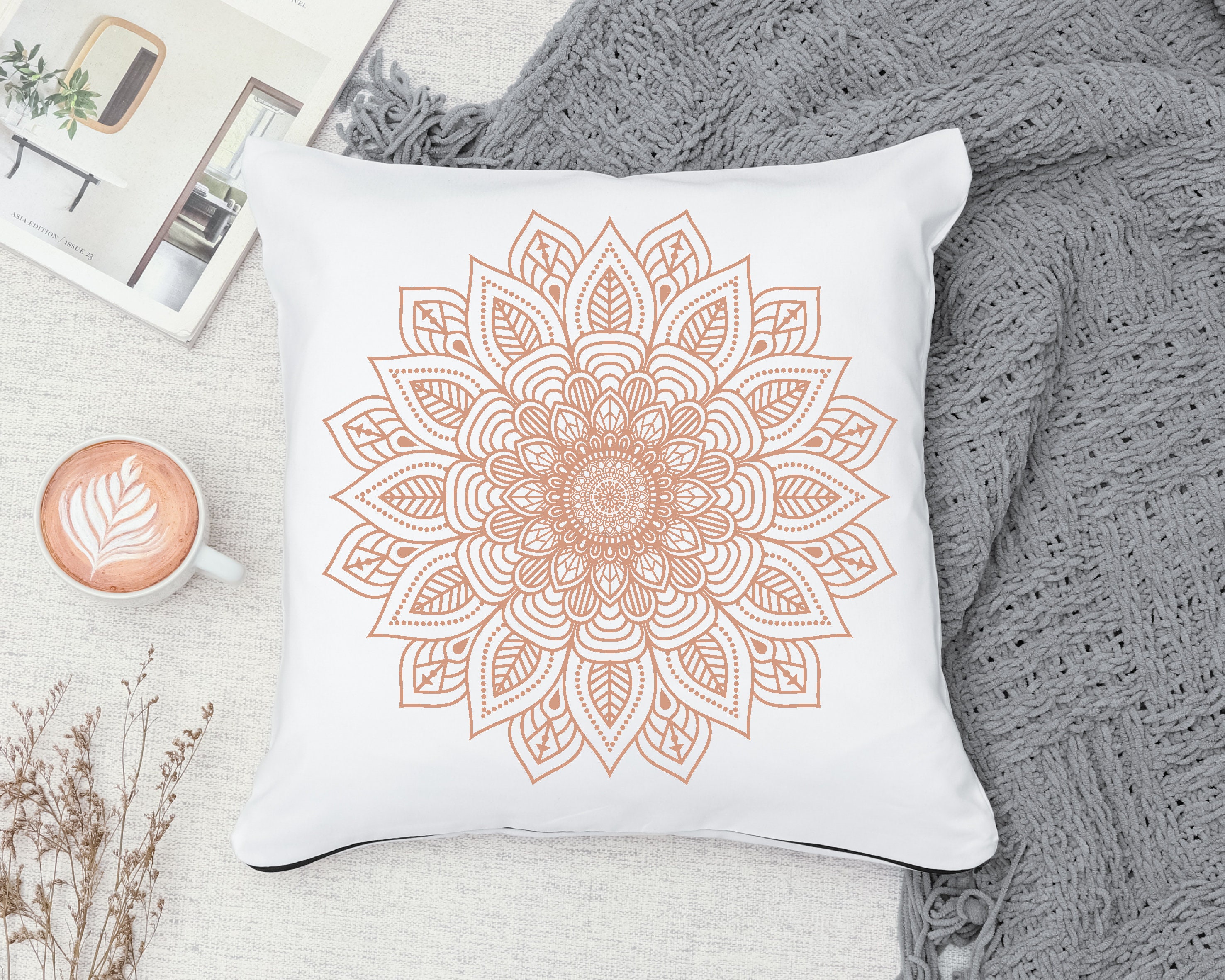 Huge Mandala SVG Bundle Zentangle Art Bundle. Geometric Patterns for ...