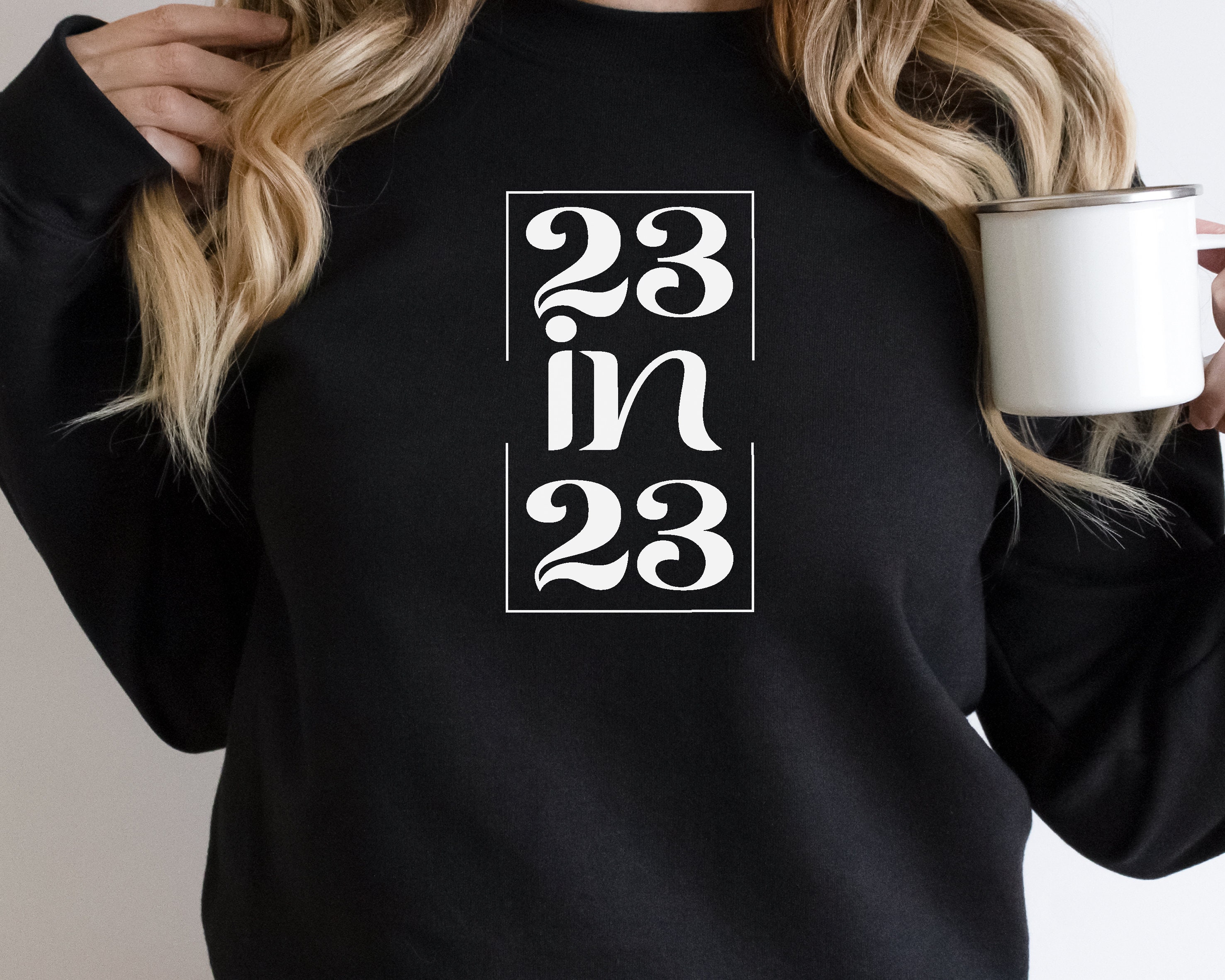 23 in 23 SVG PNG File. 23rd Birthday Design for Sublimation - Etsy