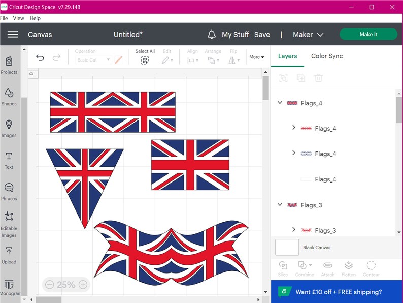 Union Jack Flag Templates SVG, PNG Ideal for Coronation Parties ...
