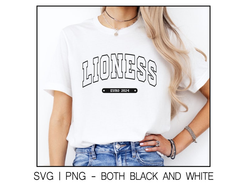 Lioness Euro 2024 PNG Gráficos de fútbol en inglés para sublimación ...