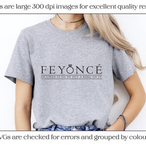 Feyonce Engagement SVG. Fun Fiancée PNG for Sublimation, Cutting ...