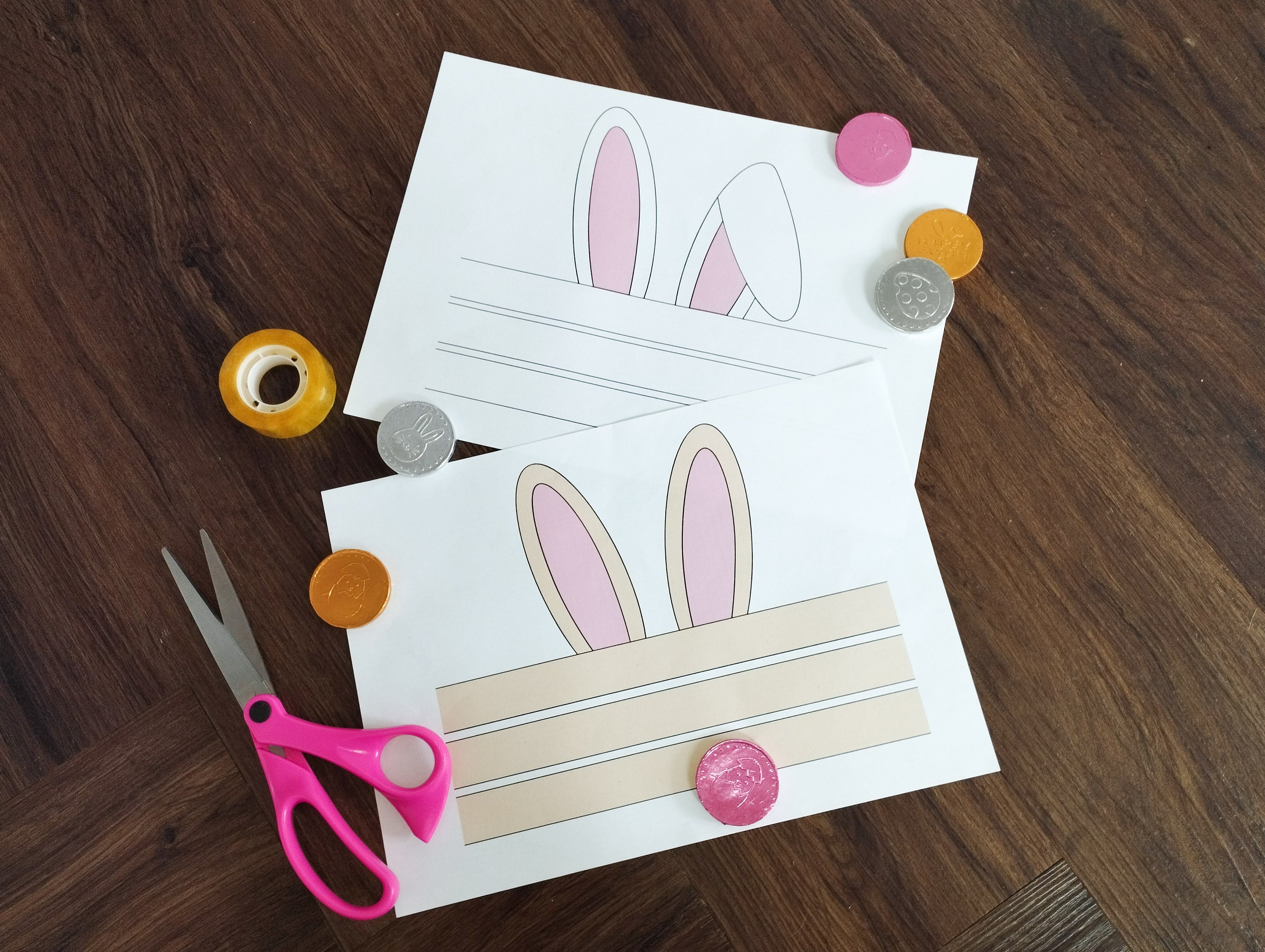 Easter Bunny Ear Crown SVG Bundle, Kids Party Hats (digital Download ...