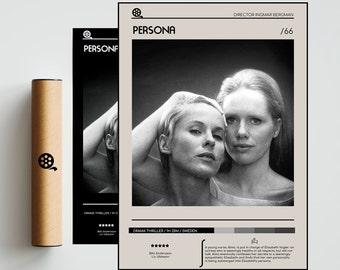 Persona Ingmar Bergman Poster - Etsy