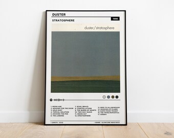 Duster Album Poster - Etsy Israel