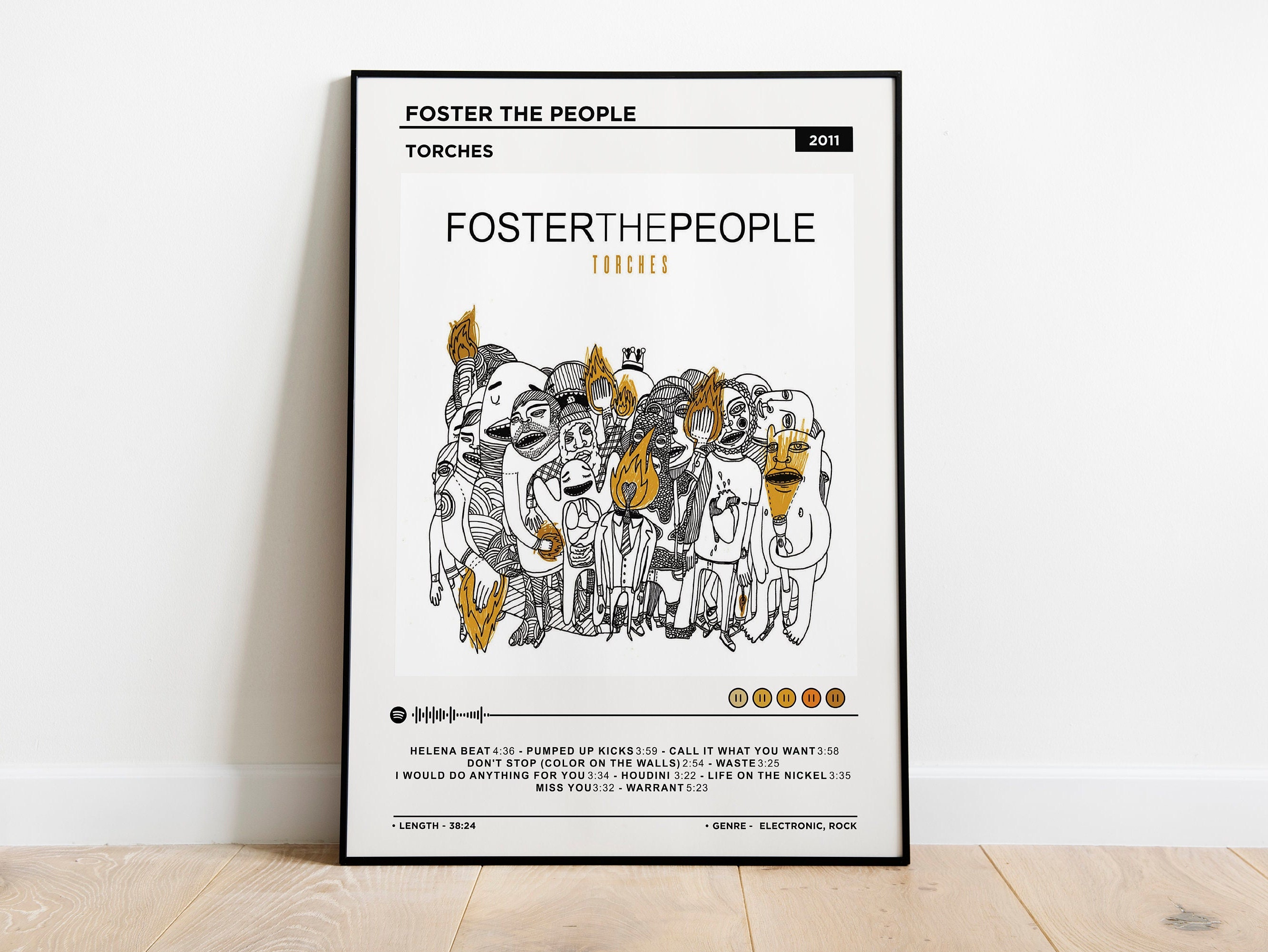 Foster The People Supermodel Poster