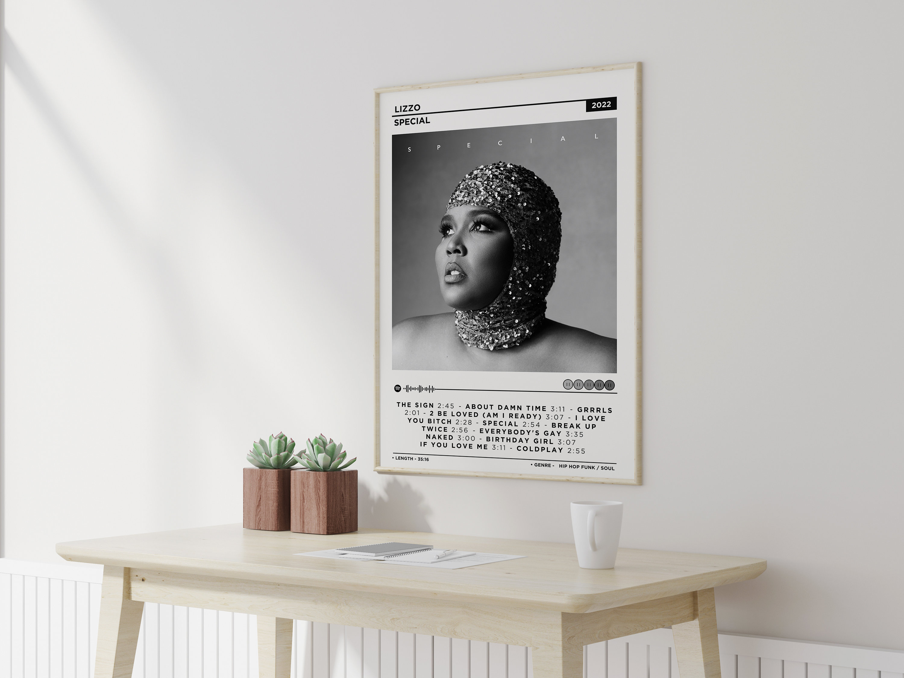 Lizzo - Special Album Poster / Lizzo Poster / Album Cover Poster