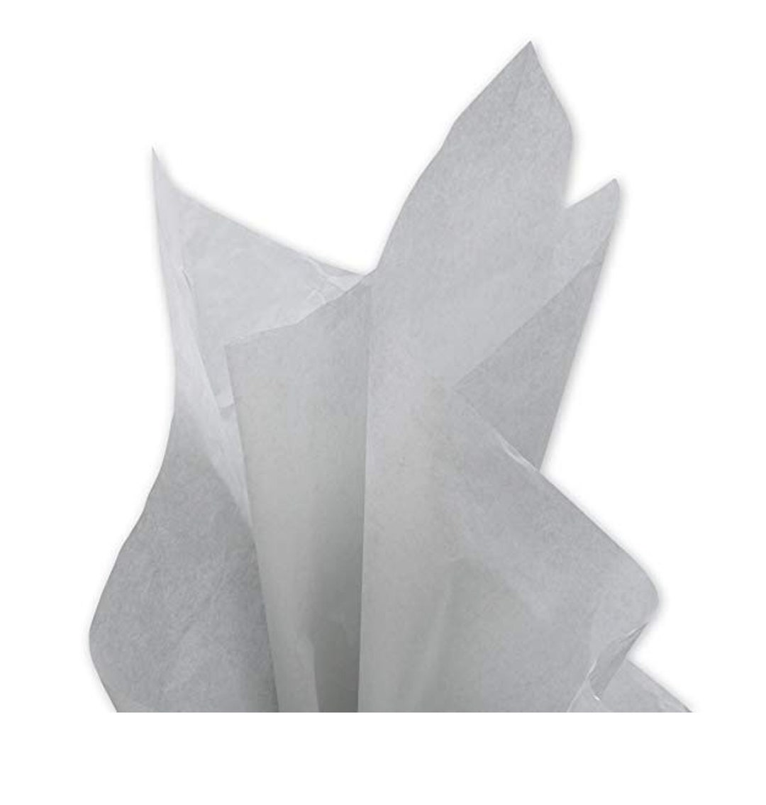 Gray Tissue Paper Squares Bulk 24 Sheets Premium Gift Wrap - Etsy